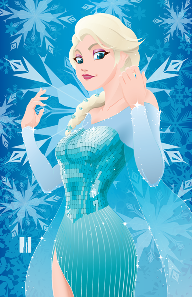 Elsa from FROZEN by artofJEPROX on DeviantArt