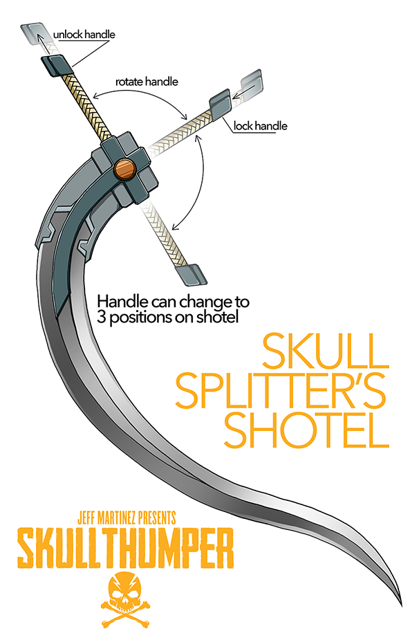 Skull Splitter's Shotel by artofJEPROX on DeviantArt