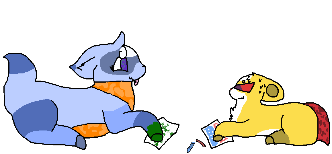 Smol draws with a tol by shinysnivyandumbreon on DeviantArt