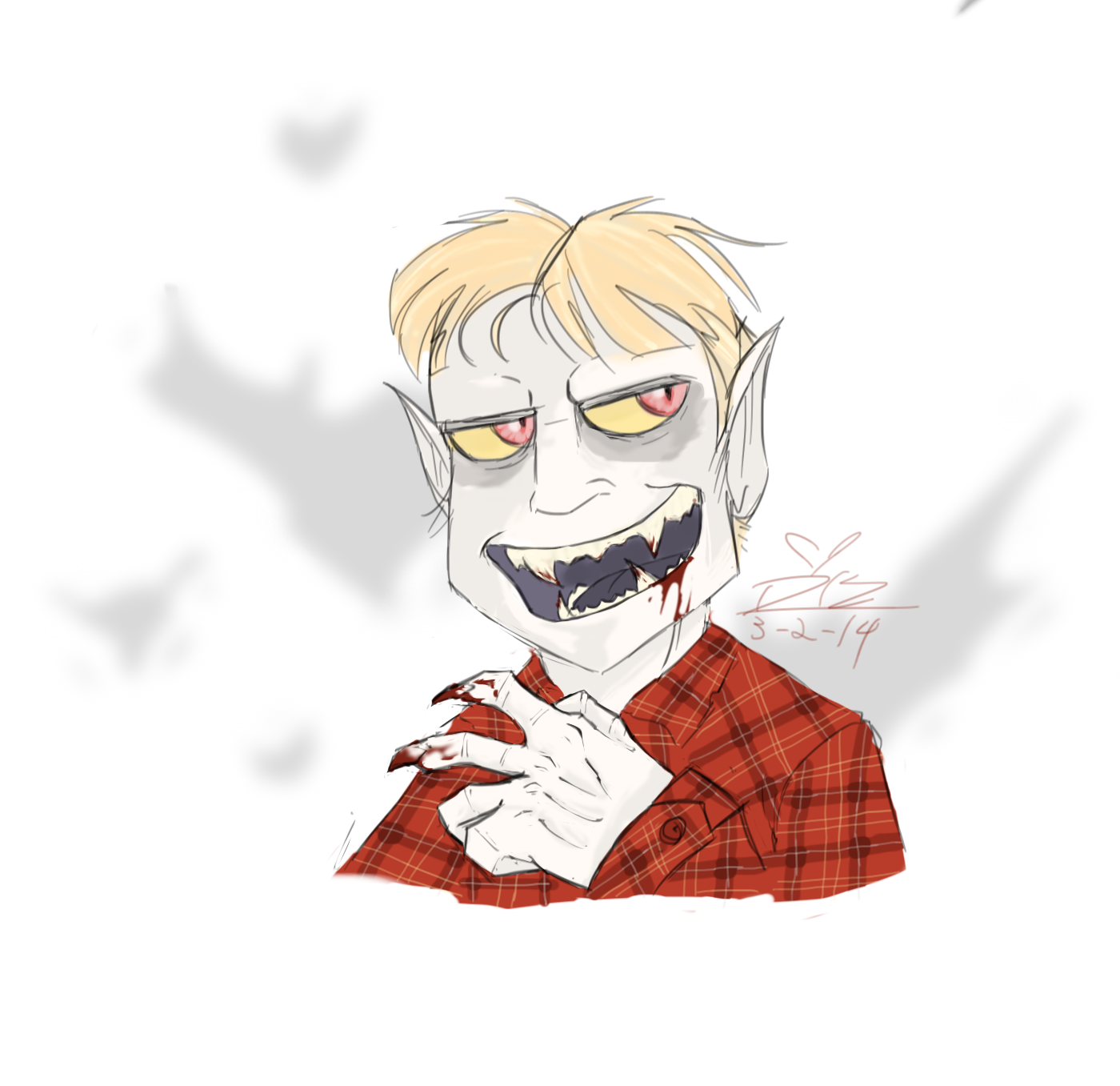 Vampire guy by Ponchies on DeviantArt