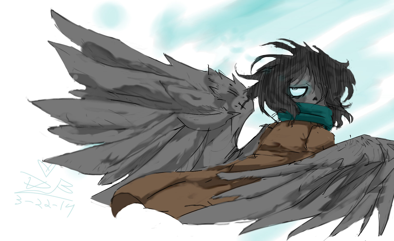 Harpy kid by Ponchies on DeviantArt