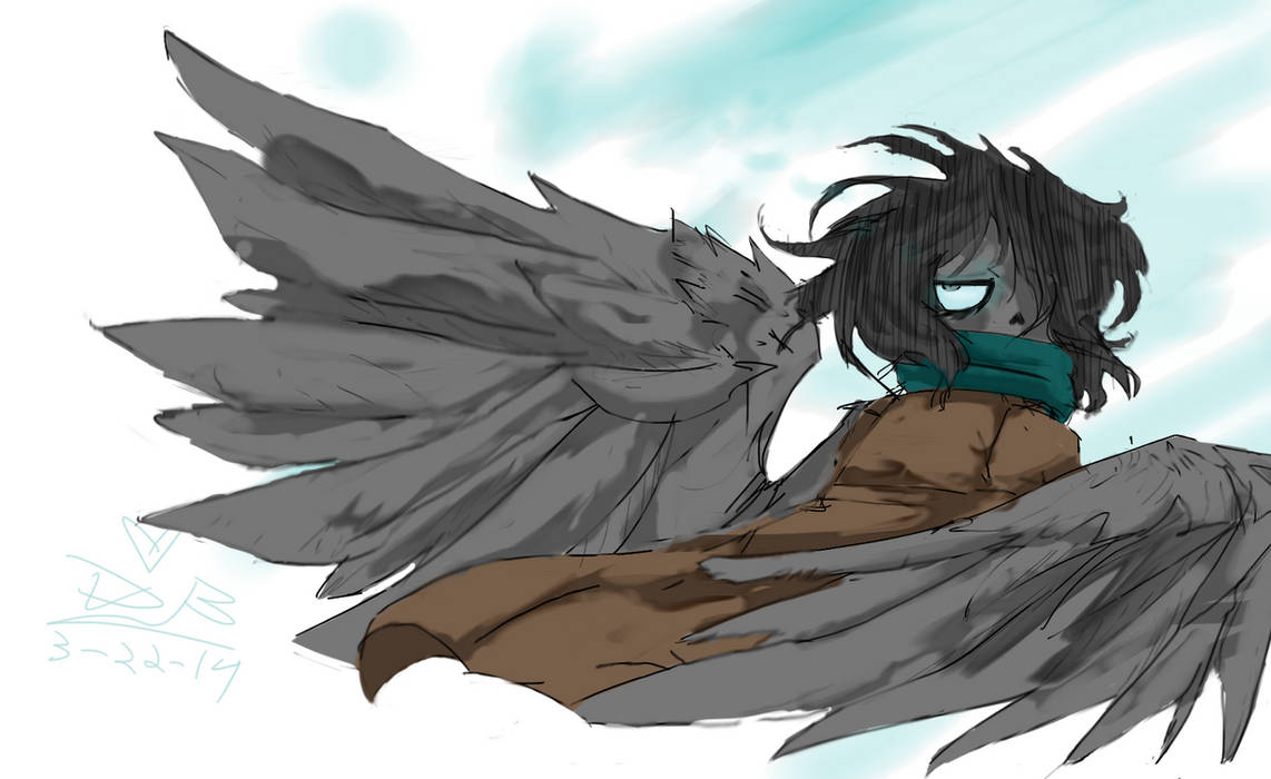 Harpy kid by Ponchies on DeviantArt