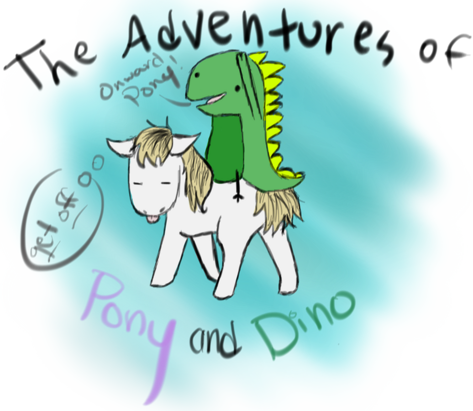 THE ADVENTURES OF PONY AND DINO by Tygiir on DeviantArt