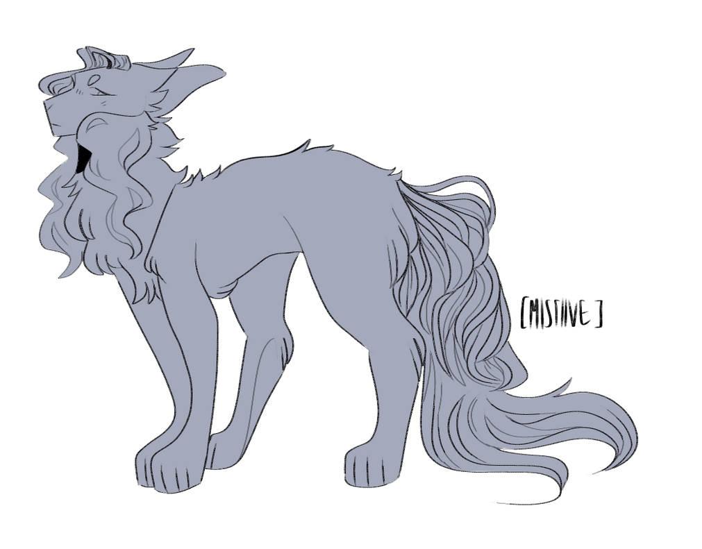 f2u long haired feline base by mistiive on DeviantArt