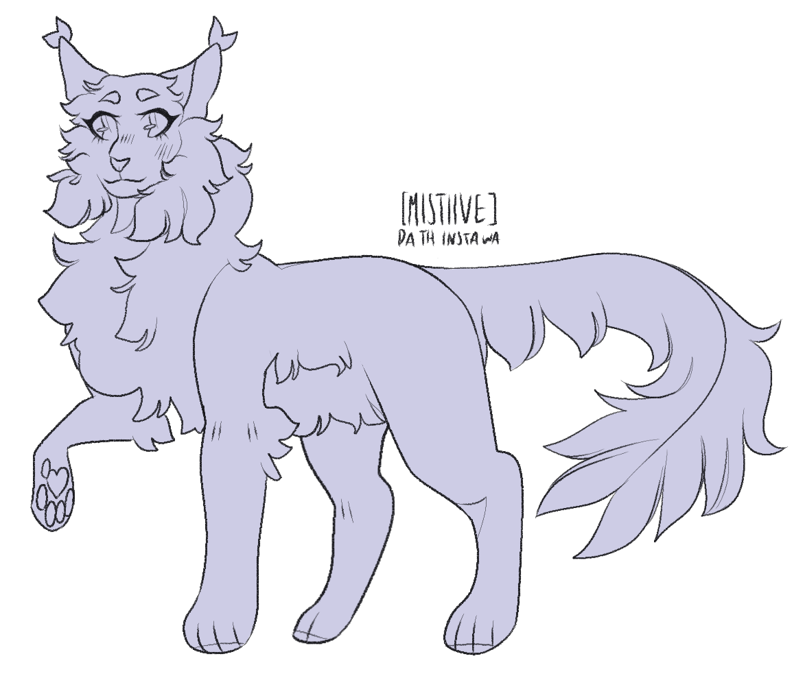 f2u cat base (short/long hair) by mistiive on DeviantArt