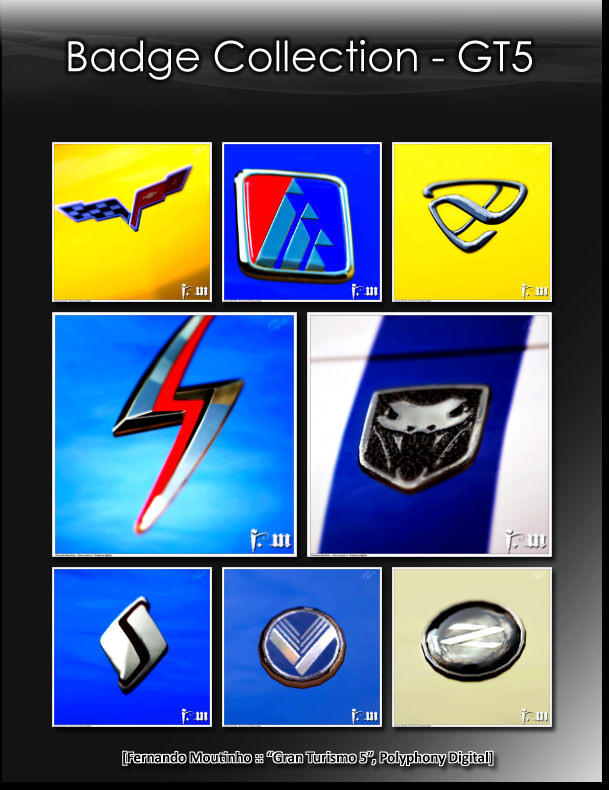 Badge Collection Poster by vanheart on DeviantArt