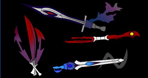 Pokemon Weapons by starishot on DeviantArt