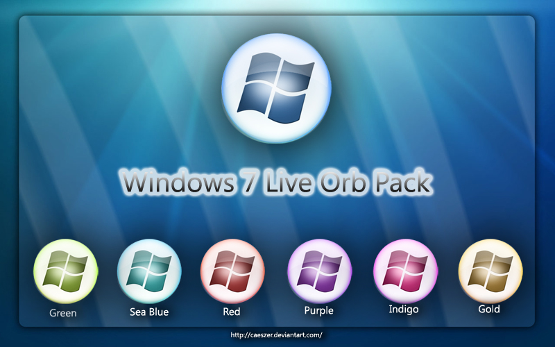 Windows 7 Live Orb Pack by caeszer on DeviantArt