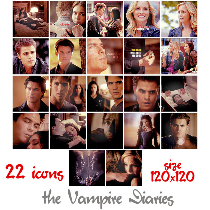 The Vampire Diaries Icons by ElficaDraconis on DeviantArt