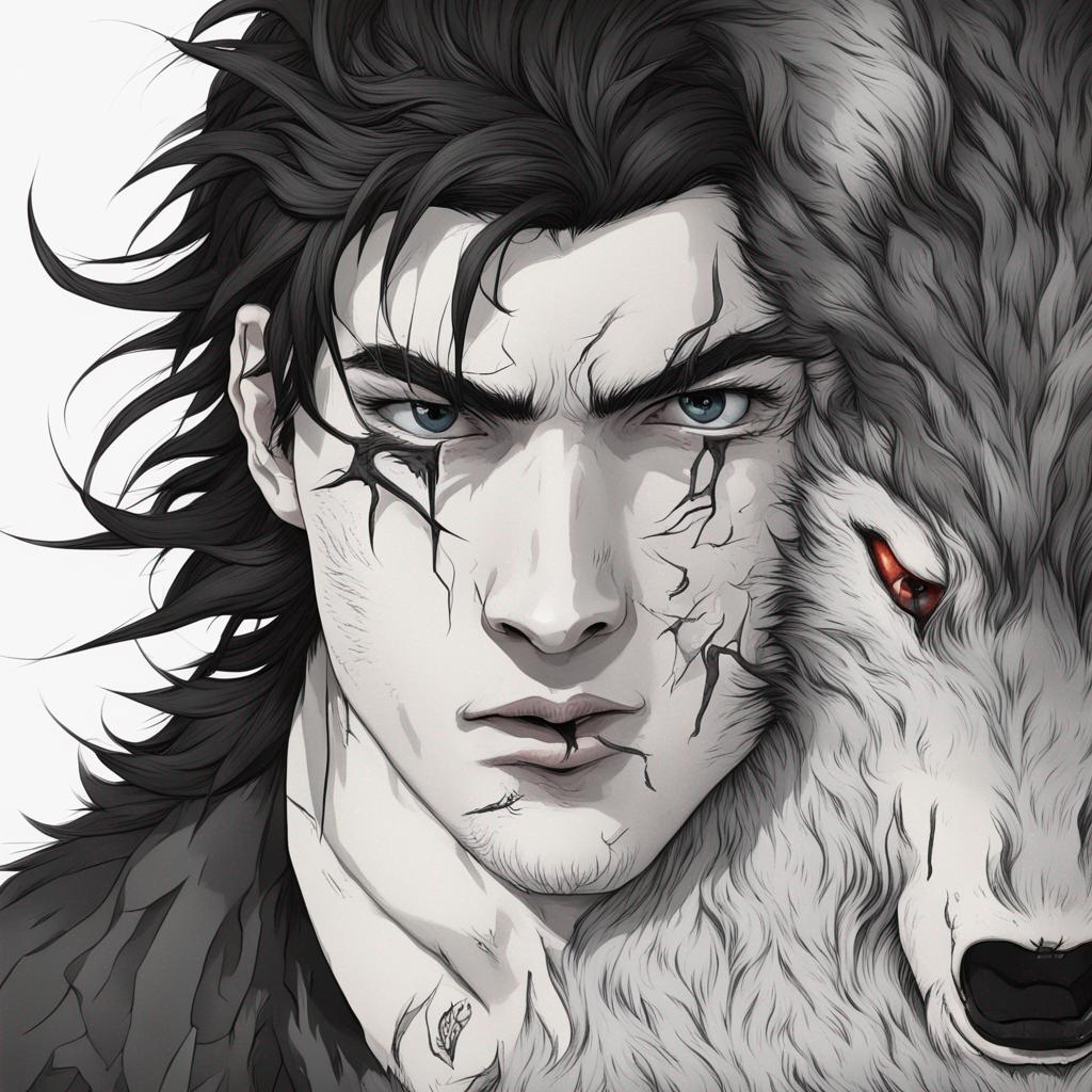 Wolf Man by Pixelannie on DeviantArt