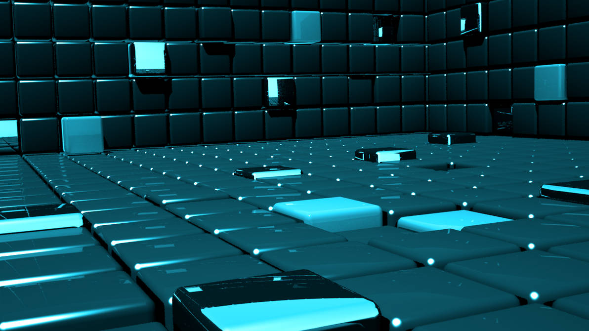 3d Scuares Illustration by Blaze-Horse on DeviantArt