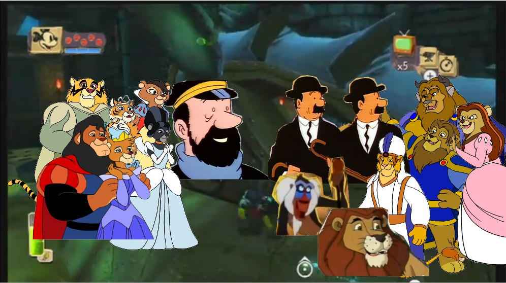 BLandJA's Epic Mickey Part 18 by KingLeoLionheart on DeviantArt