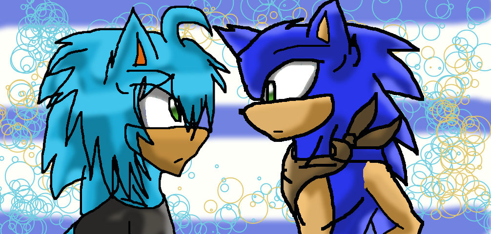 Zack And Sonic by Clarissagriffith on DeviantArt