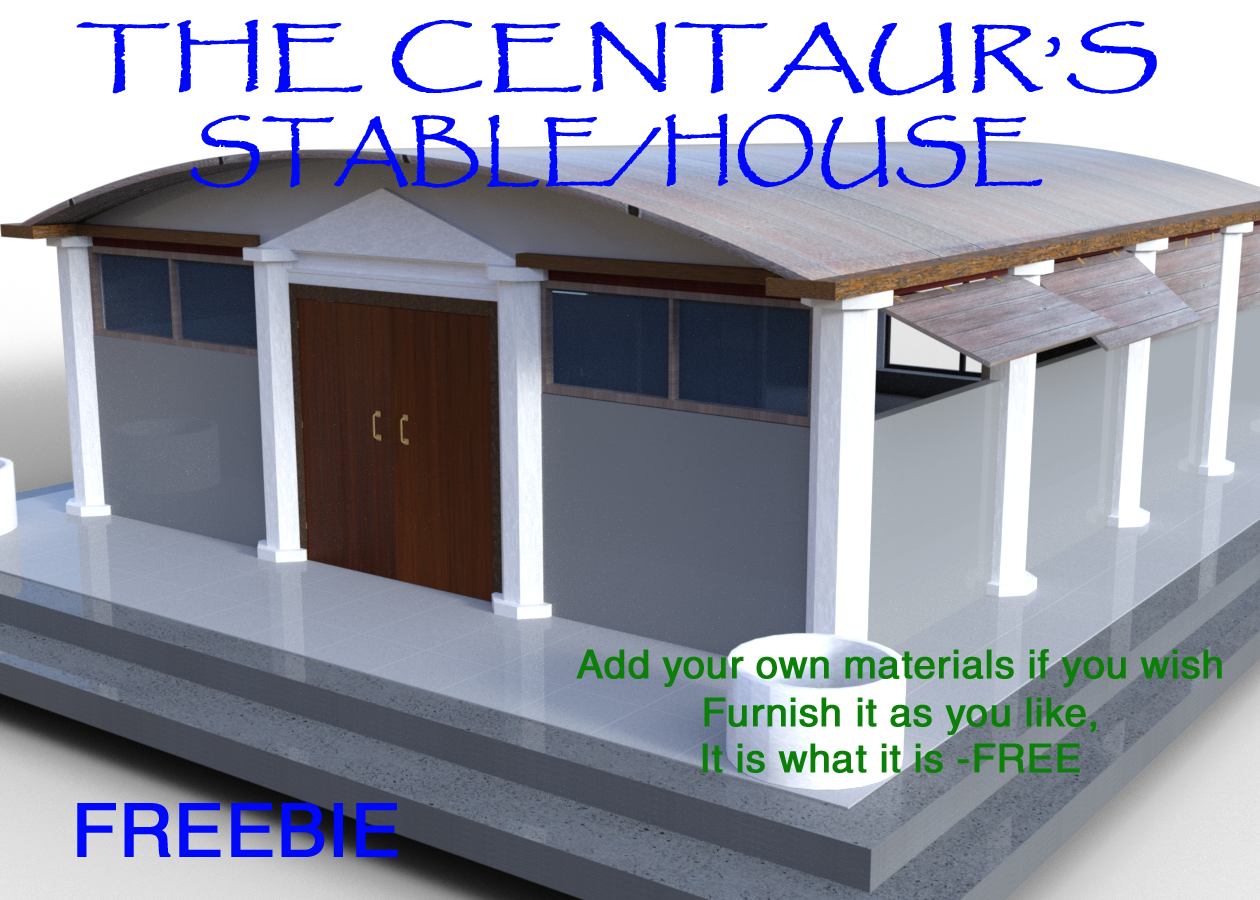CENTAURS STABLE / HOUSE by IansOrigami on DeviantArt