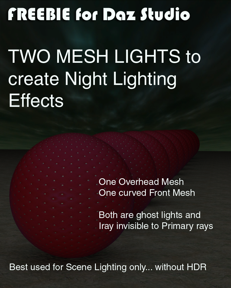 Freebie Two Mesh Lights by IansOrigami on DeviantArt
