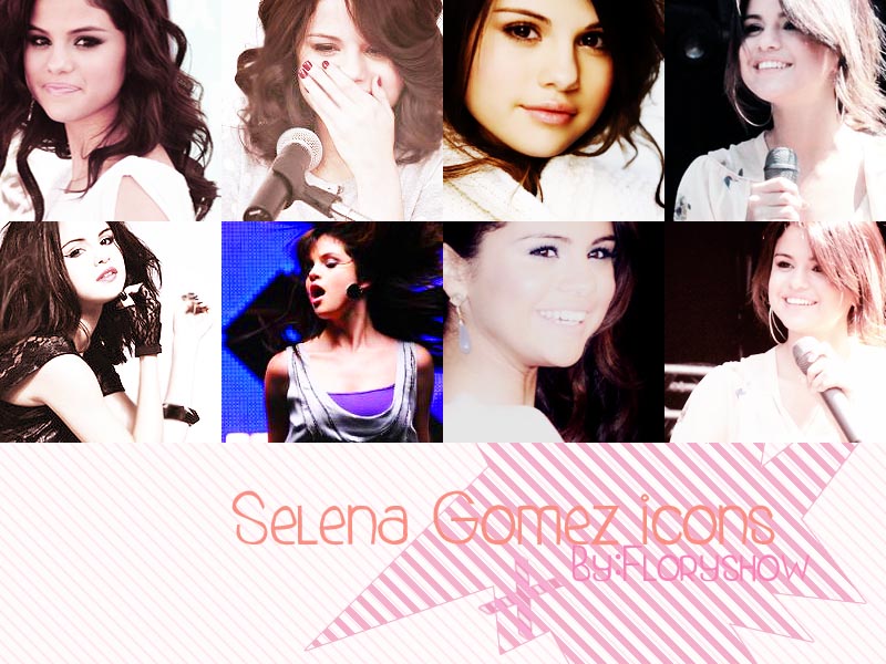 Selena Gomez Icons. by Floryshow on DeviantArt