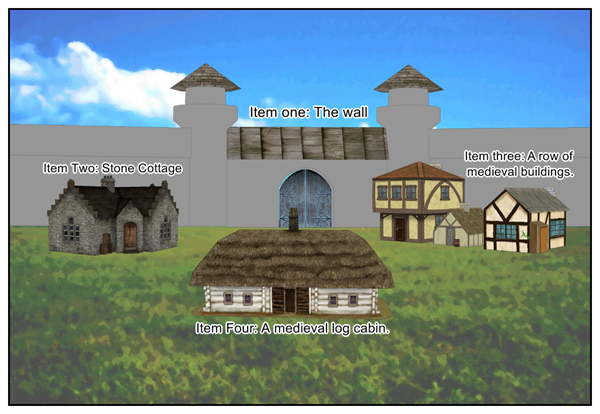 Medieval Buildings collection for Comipo. by Lady-Aurora-Moon on DeviantArt