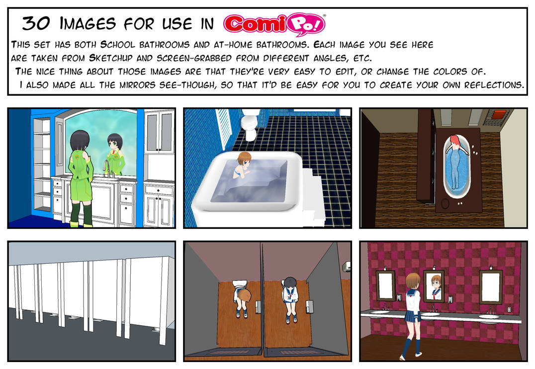 Bathroom Pics For Comipo by Lady-Aurora-Moon on DeviantArt