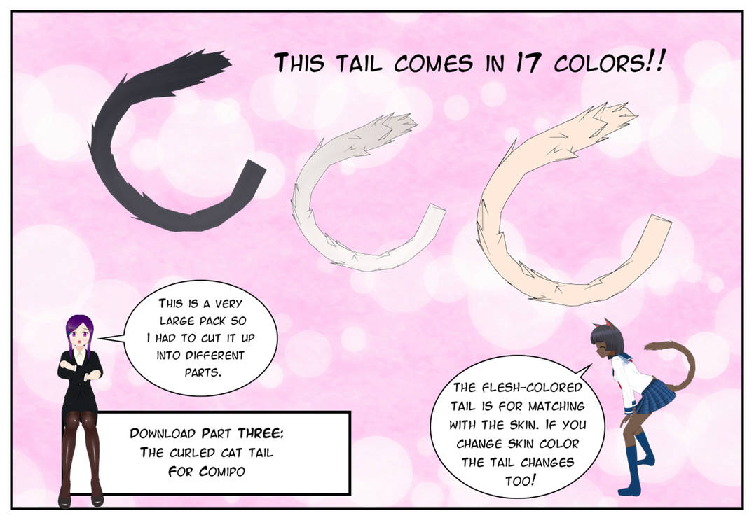 Curled Cat-tails (DL part 3) by Lady-Aurora-Moon on DeviantArt