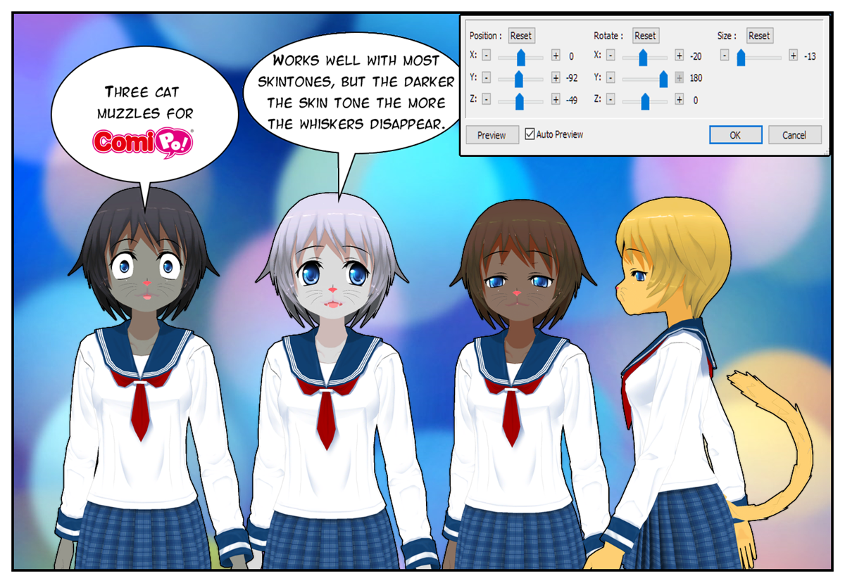 Cat mouths for Comipo. by Lady-Aurora-Moon on DeviantArt