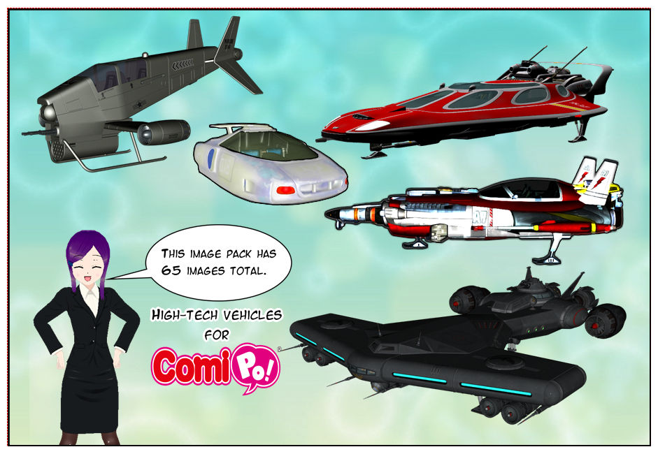Futuristic Vehicles Image set for Comipo! by Lady-Aurora-Moon on DeviantArt