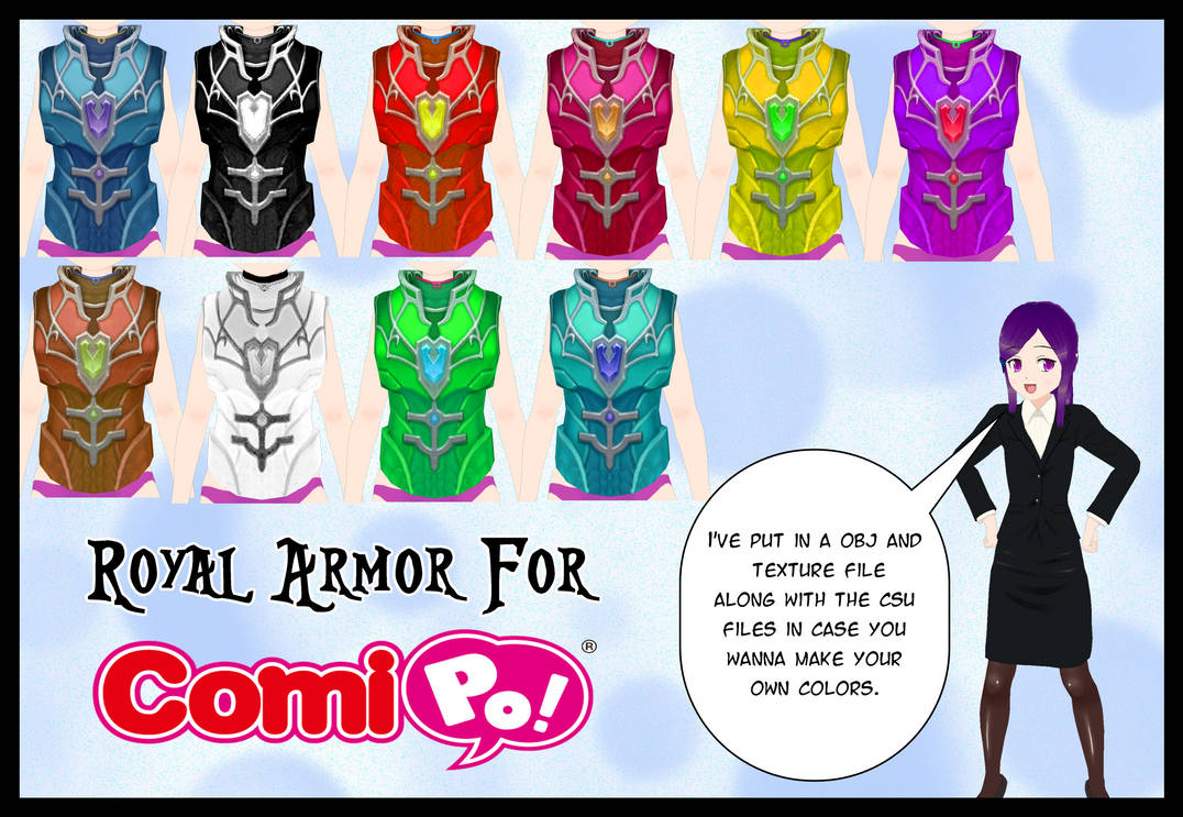 Royal Armor For Comipo by Lady-Aurora-Moon on DeviantArt