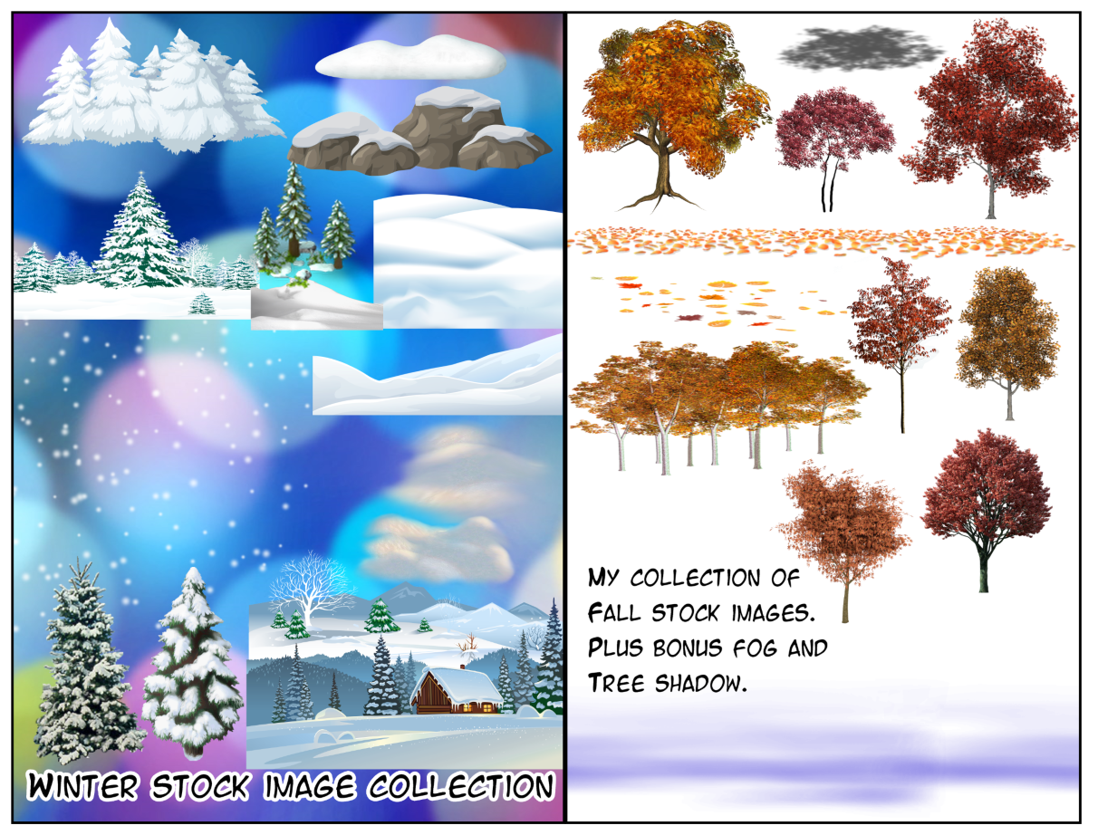 Seasonal Background collection by Lady-Aurora-Moon on DeviantArt