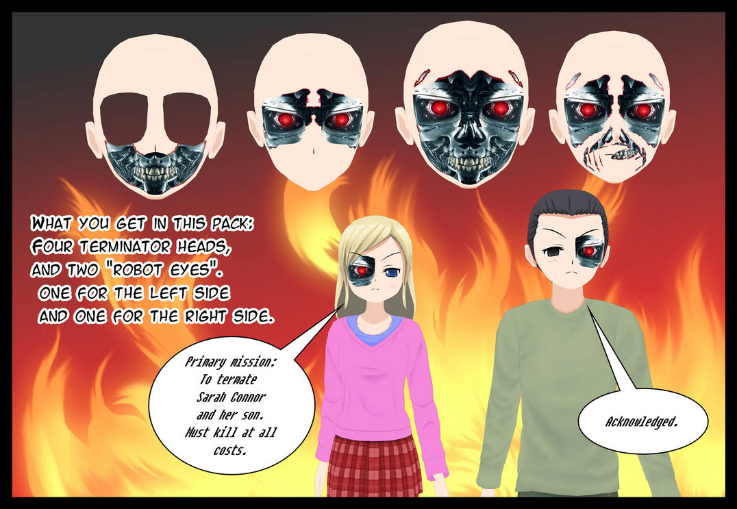 Terminators for Comipo by Lady-Aurora-Moon on DeviantArt