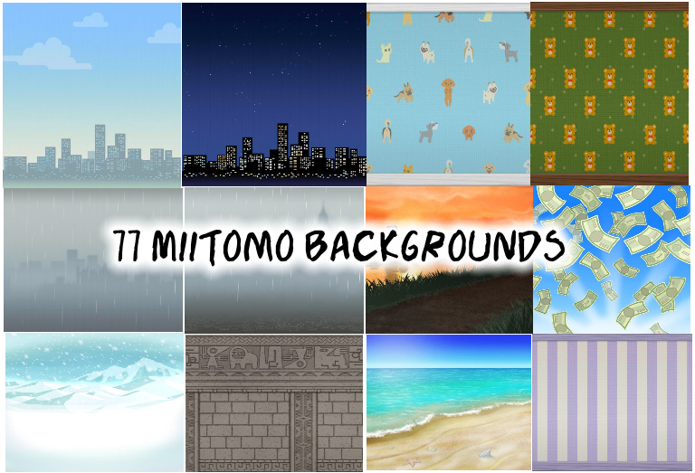 Miitomo Backgrounds by Lady-Aurora-Moon on DeviantArt
