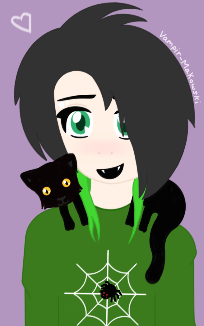Mike Makowski and cat by VampirMakowski on DeviantArt