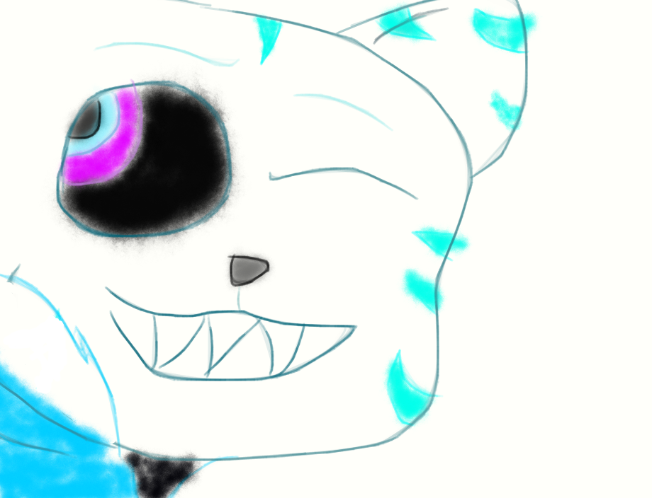 Cheshire cat sans by agamingartist03 on DeviantArt