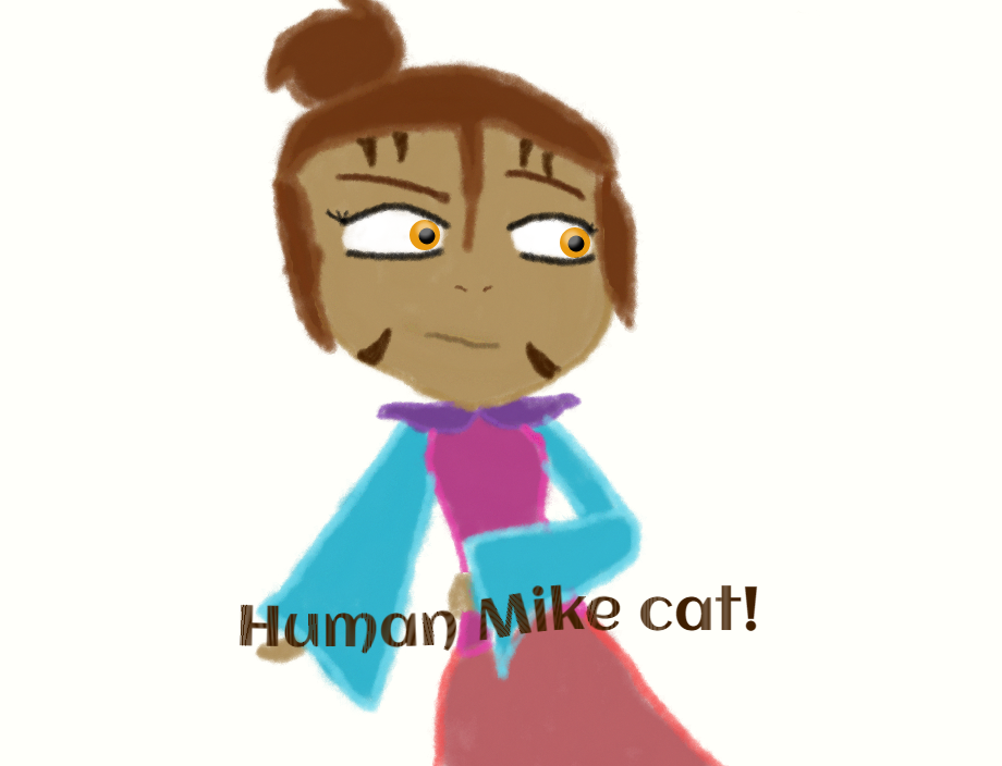 human Mike cat! by agamingartist03 on DeviantArt