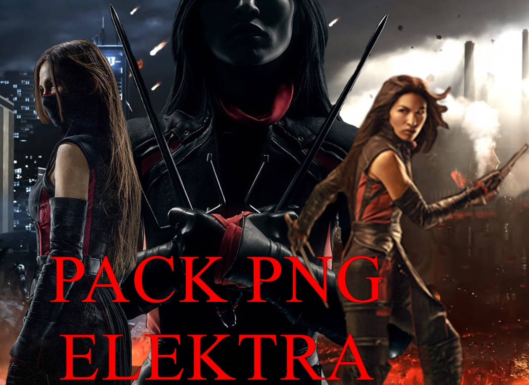 Pack PNG Elektra - Daredevil by LuizFernando123 on DeviantArt