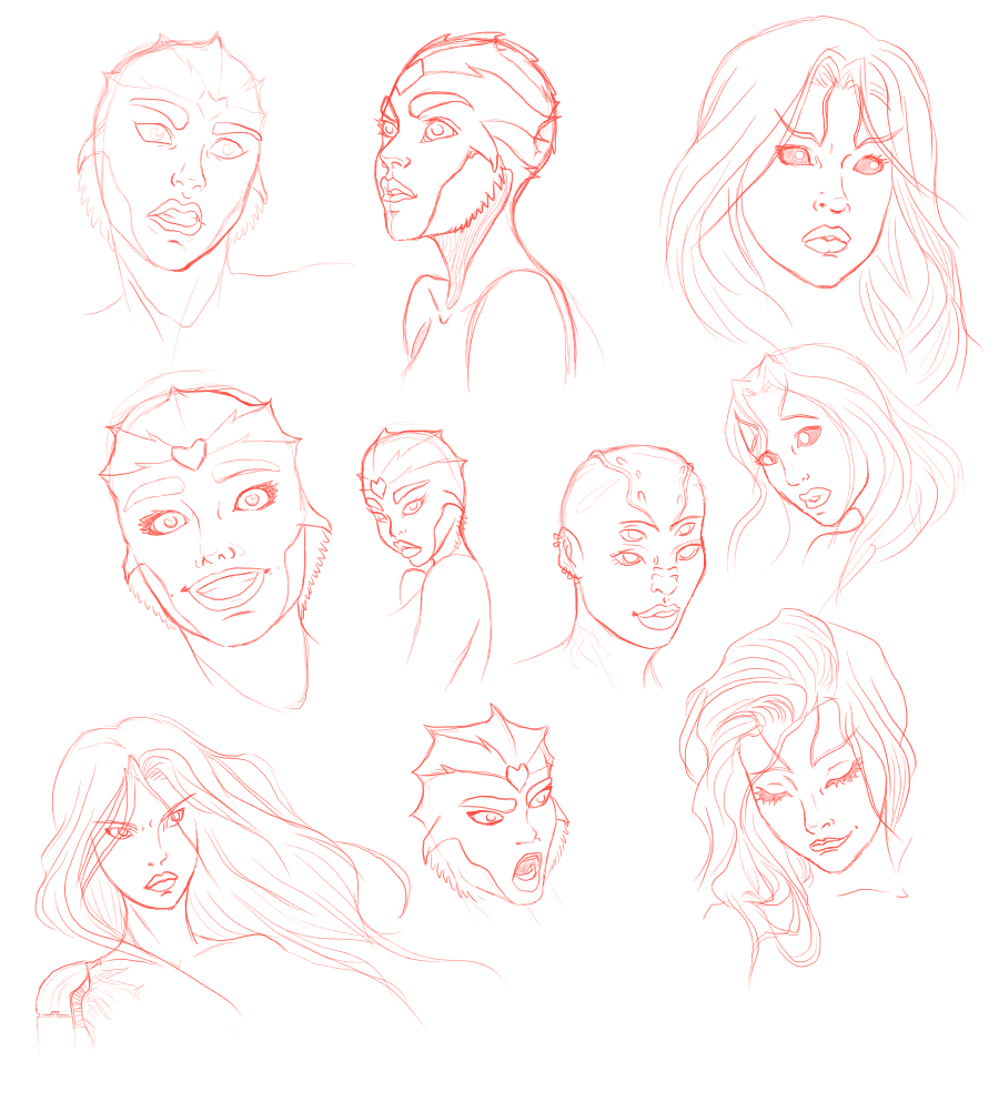 Expressions by RaptureRue on DeviantArt