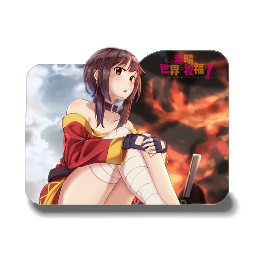 Konosuba 3-3 [F's - folder icon] by Eratn1k on DeviantArt