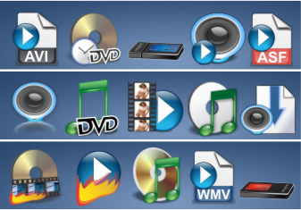 61 Audio video related icons by zman3 on DeviantArt