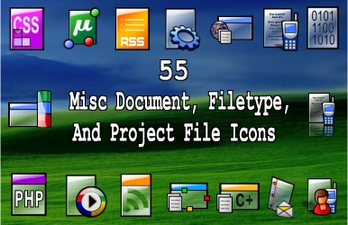 55 misc doc - filetype icons by zman3 on DeviantArt