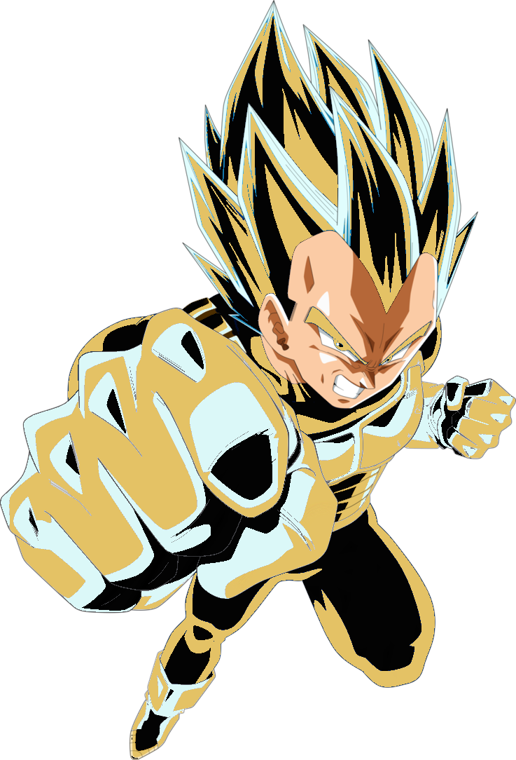 Super Vegeta Gold by TranSavageGanin on DeviantArt