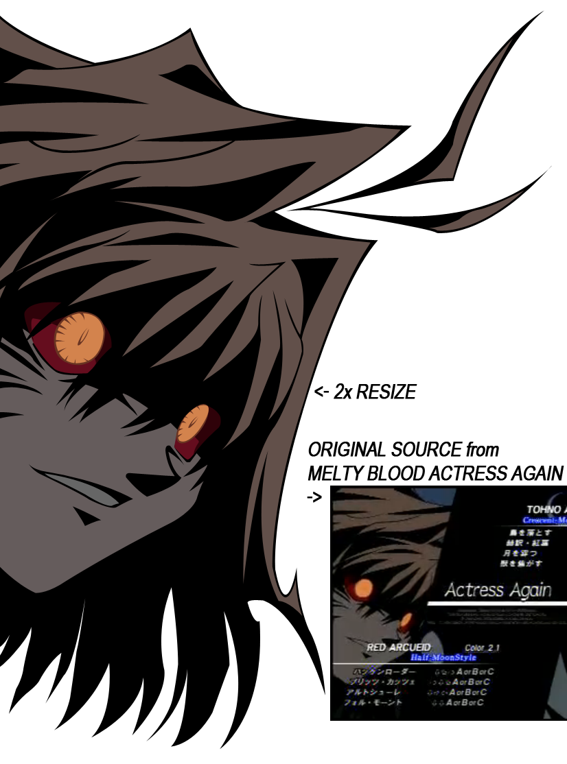 Vector - Red Arcueid by Lanford on DeviantArt