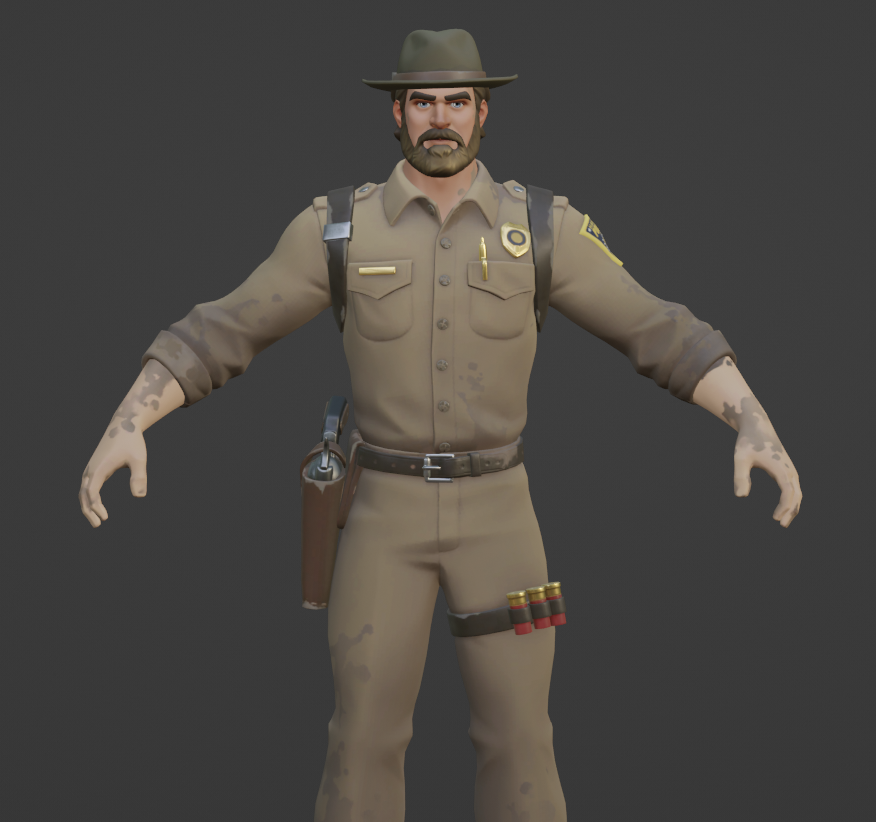 Jim Hopper DL by KonVR on DeviantArt