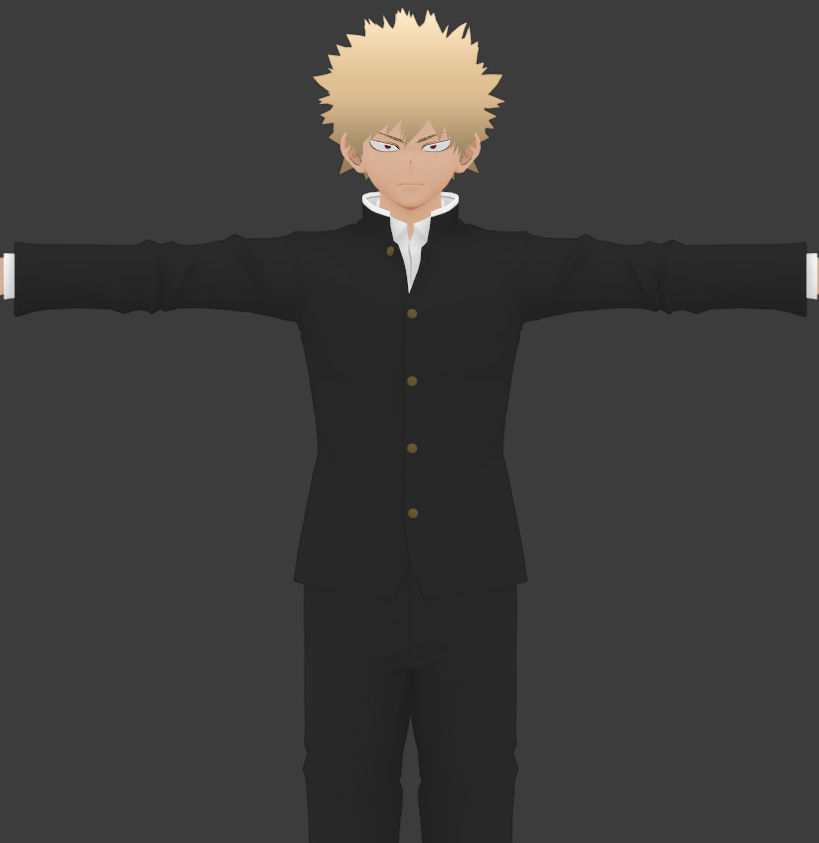 Bakugo School Uniform by KonVR on DeviantArt