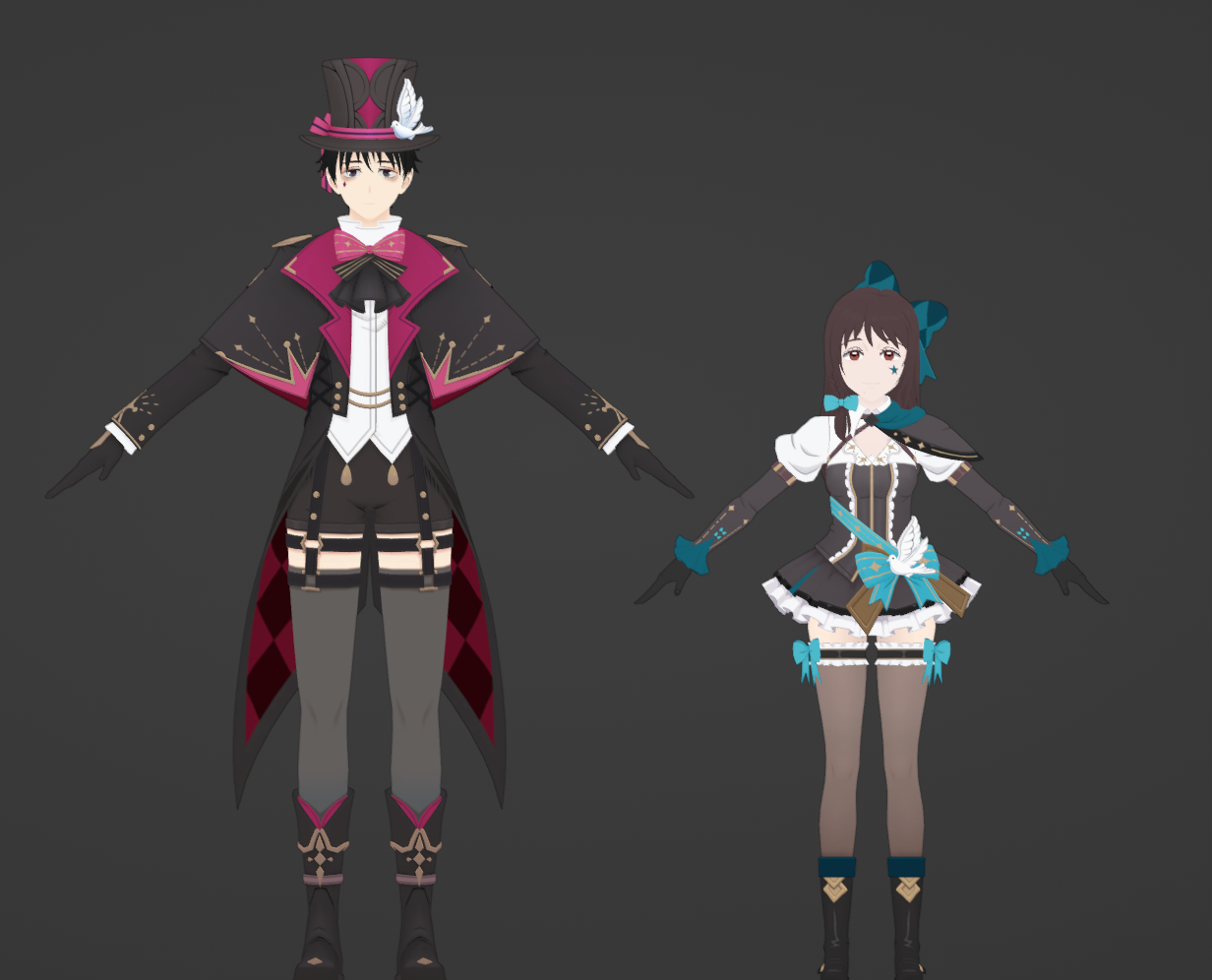 Yuta and Rika DL by KonVR on DeviantArt