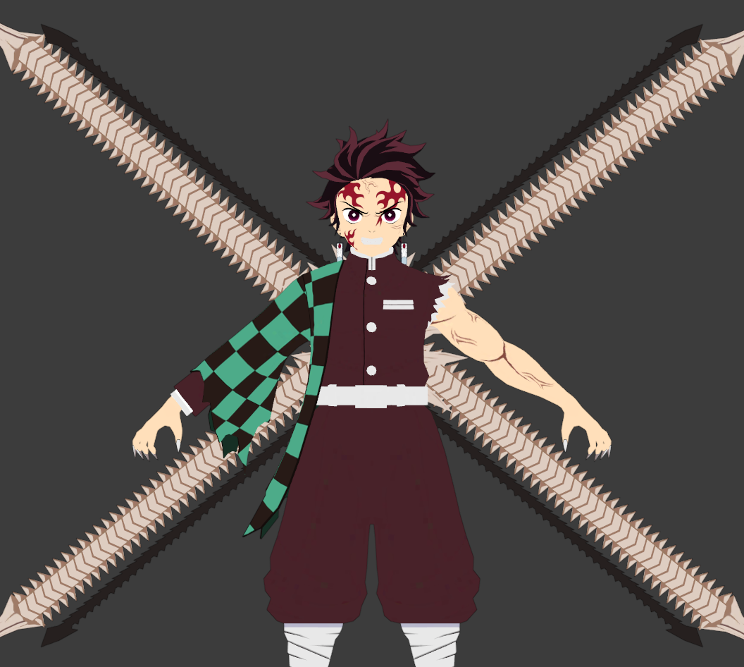 Tanjiro DL by KonVR on DeviantArt