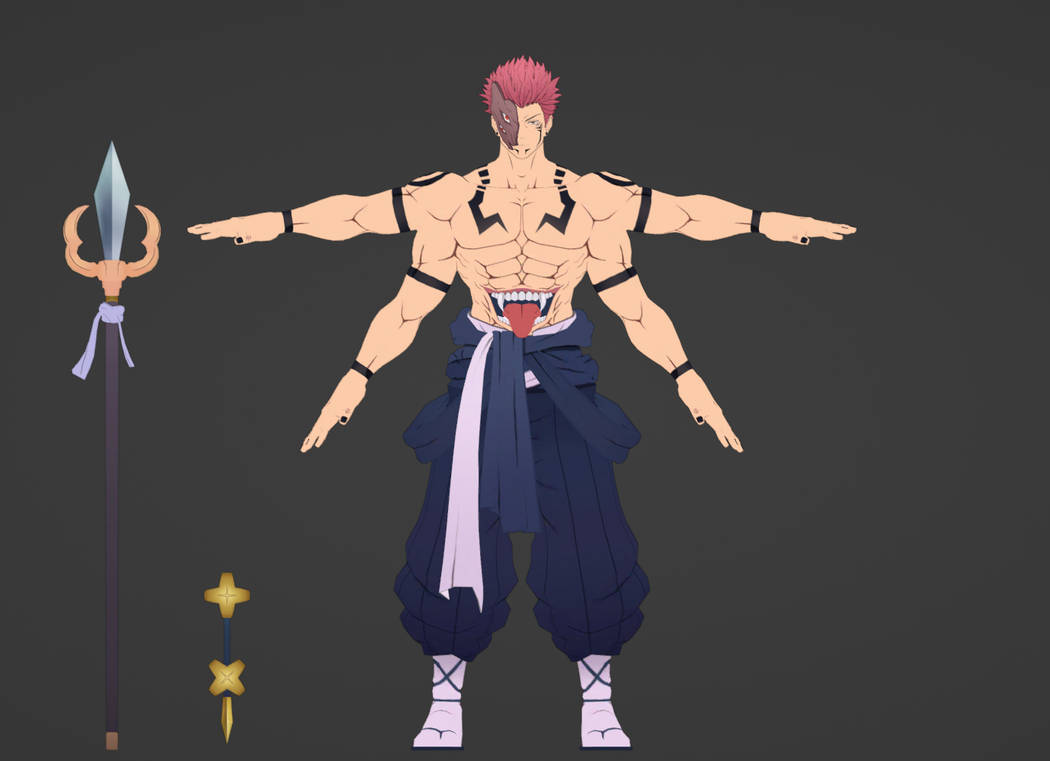 Sukuna DL by KonVR on DeviantArt