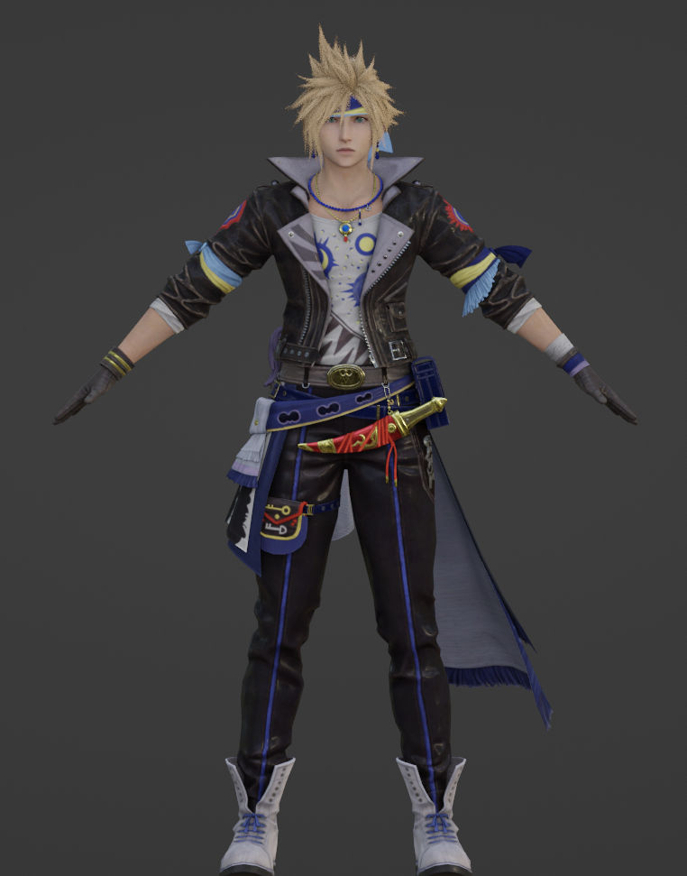 Cloud's Locke's Outfit DL by KonVR on DeviantArt