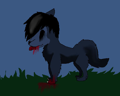 Eyeless Jack Cat *EDITED* by ElectricFurtato on DeviantArt