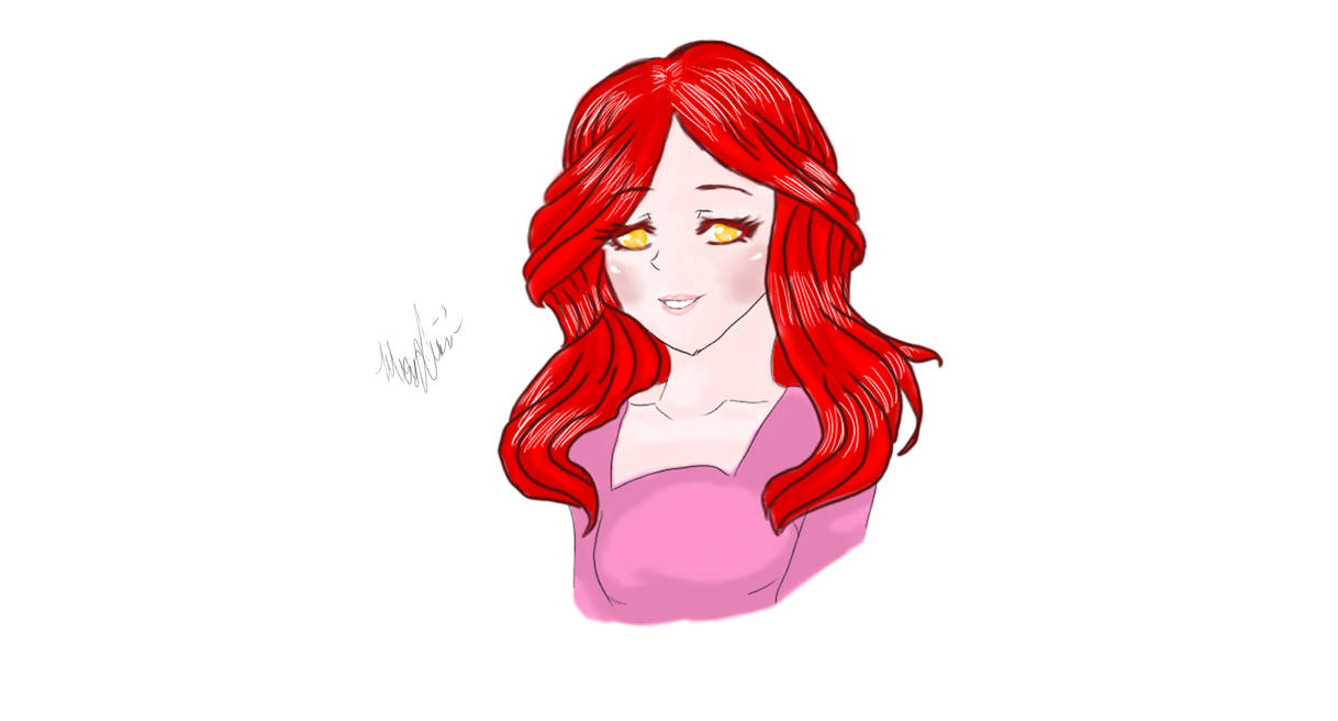Anime Girl Oc By Mayaart17 On Deviantart 