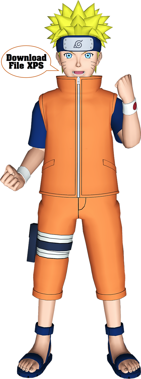 Naruto Uzumaki (SummerClothes) - 03 by nine0690 on DeviantArt