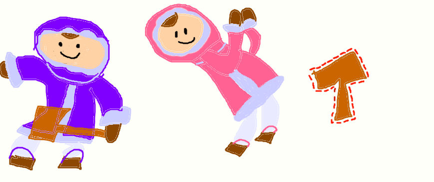 ice climbers estilo hey duggee by ZackLuvic on DeviantArt