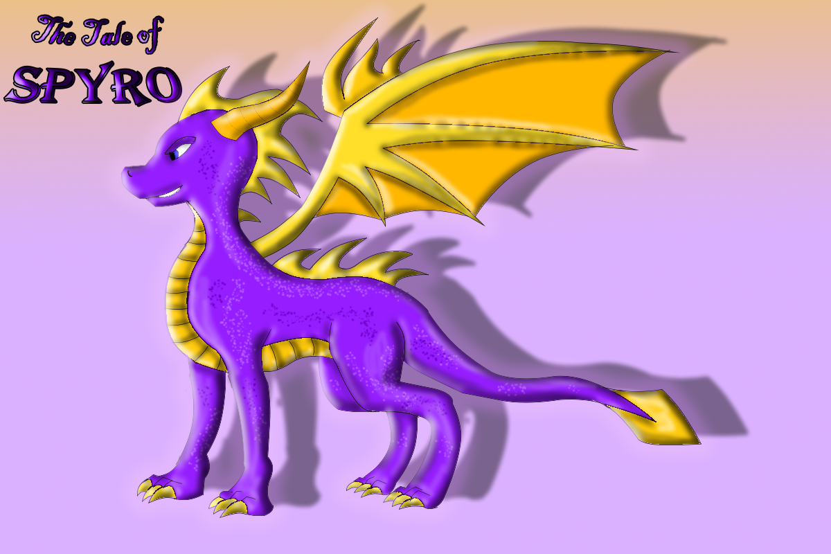 Spyro Redesign by victorialampini on DeviantArt